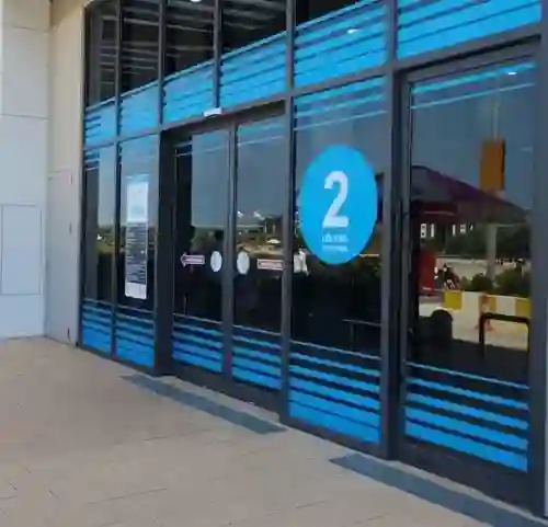 How to handle emergency situations when an automatic door gets stuck